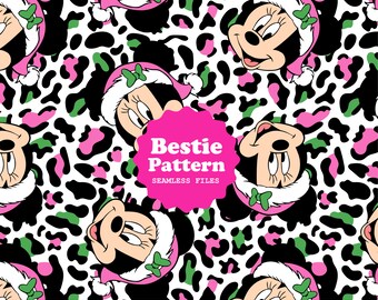 Minnie Mouse Seamless File - Etsy