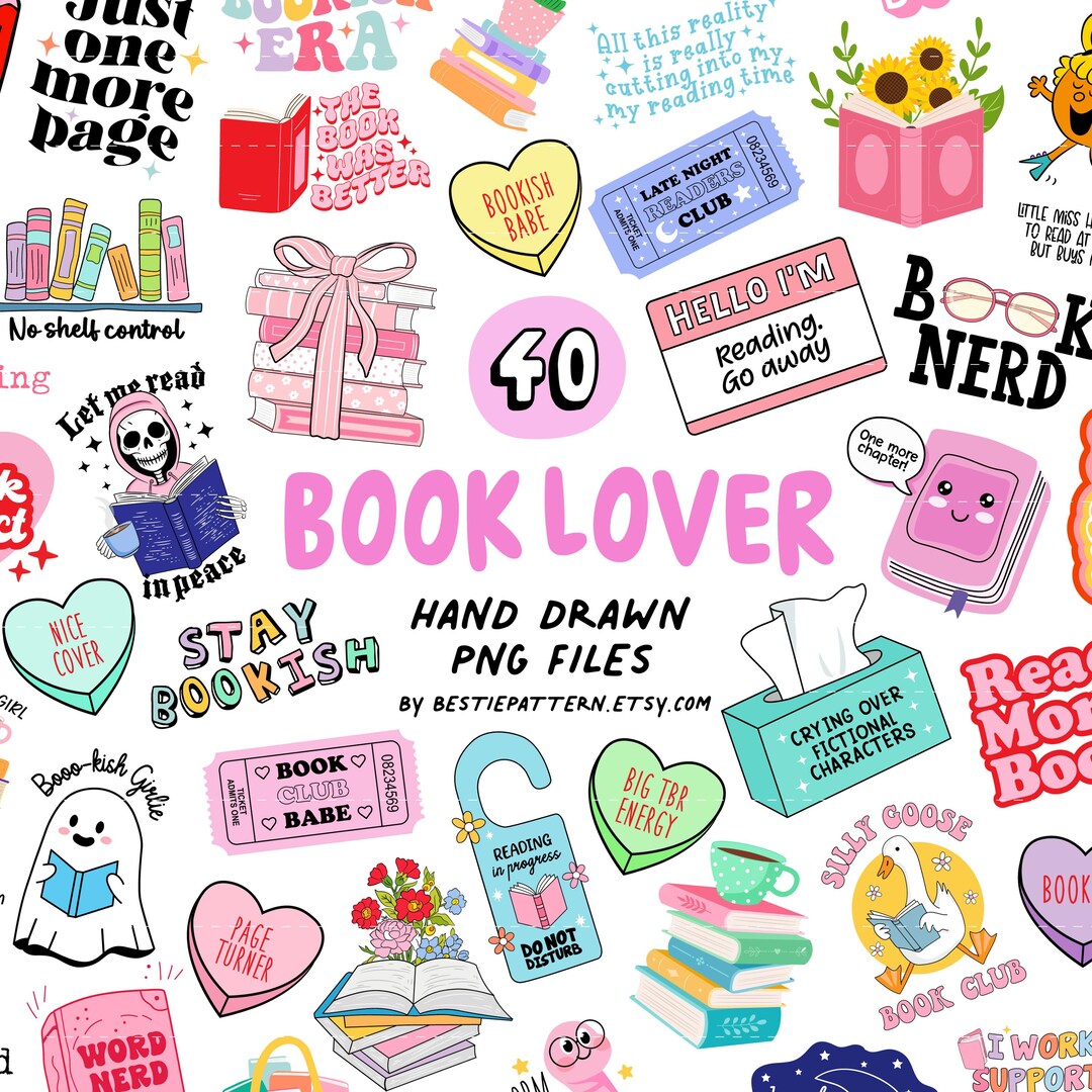 Bookish Lover Bundle, Bookish Bundle, Book Lover Sublimation, Bookish ...