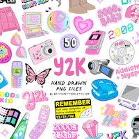 Y2k Stickers - Etsy