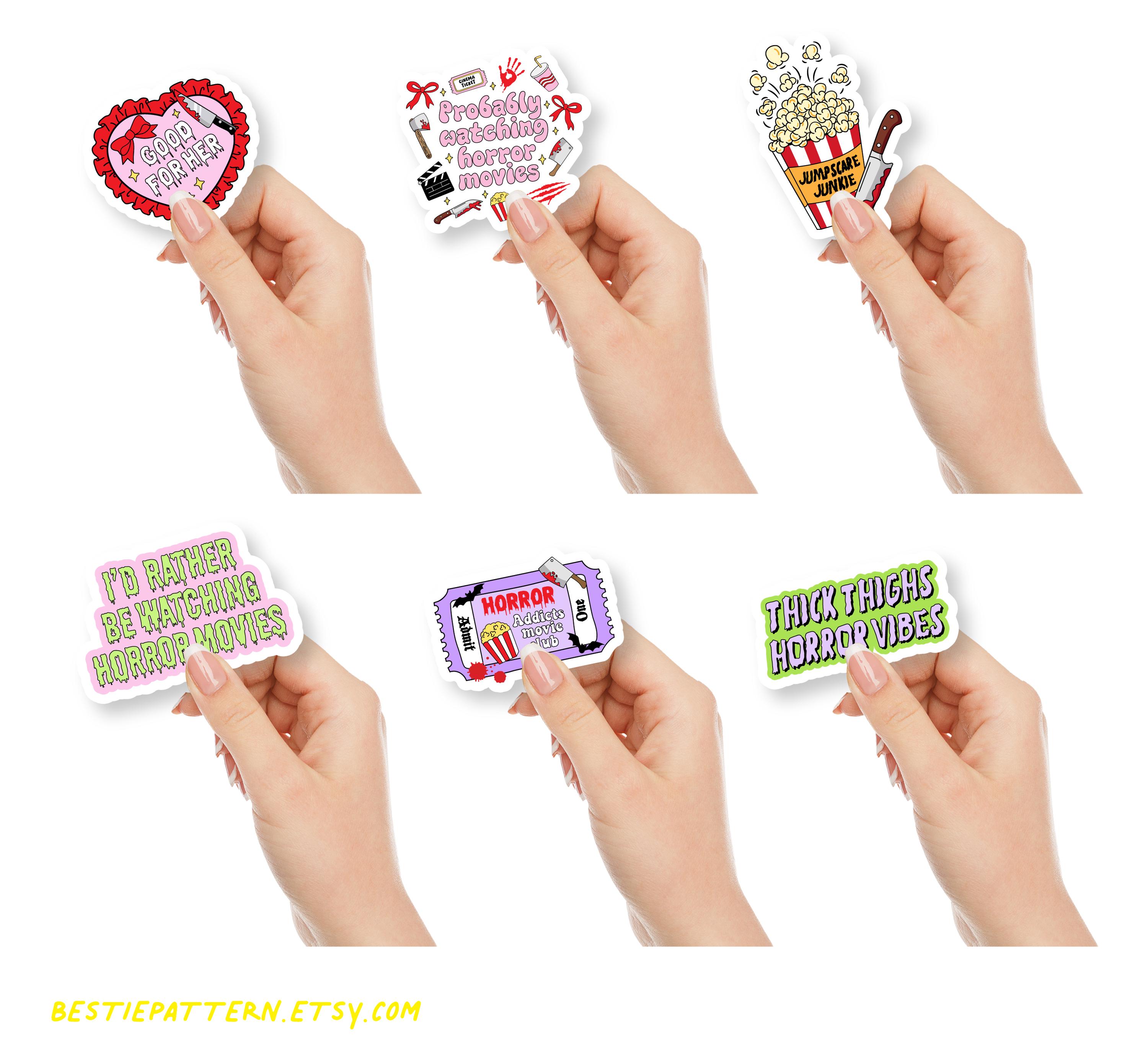 Horror Movie PNG Bundle Horror Girlie Sticker Sublimation Horror Lover ...