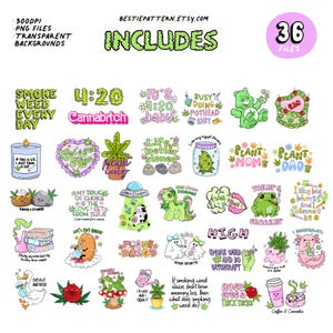Stoner PNG Bundle Stoner Girl Stoner Babe Clipart Sublimation Retro ...