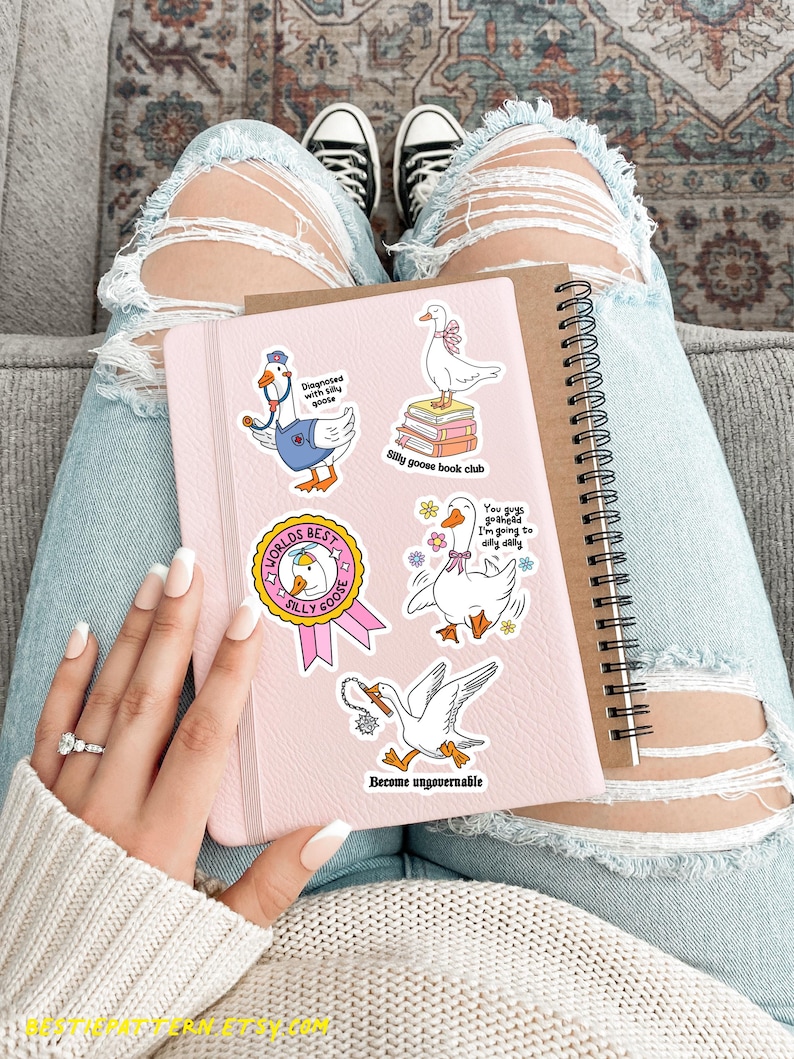 Silly Goose PNG Bundle Silly Goose on the Loose Sublimation Clipart ...