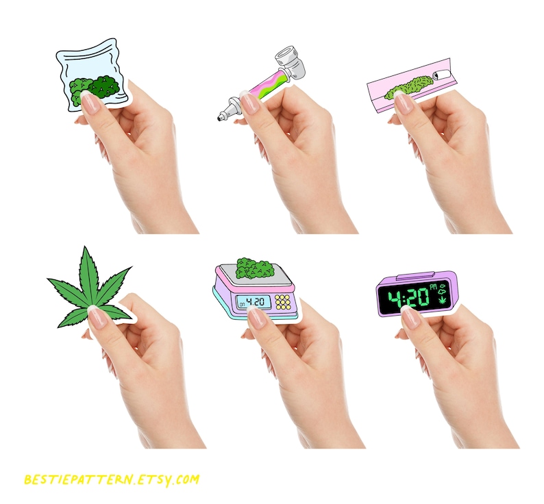 Stoner PNG Bundle Stoner Girl Stoner Babe Clipart Sublimation Cannabis ...