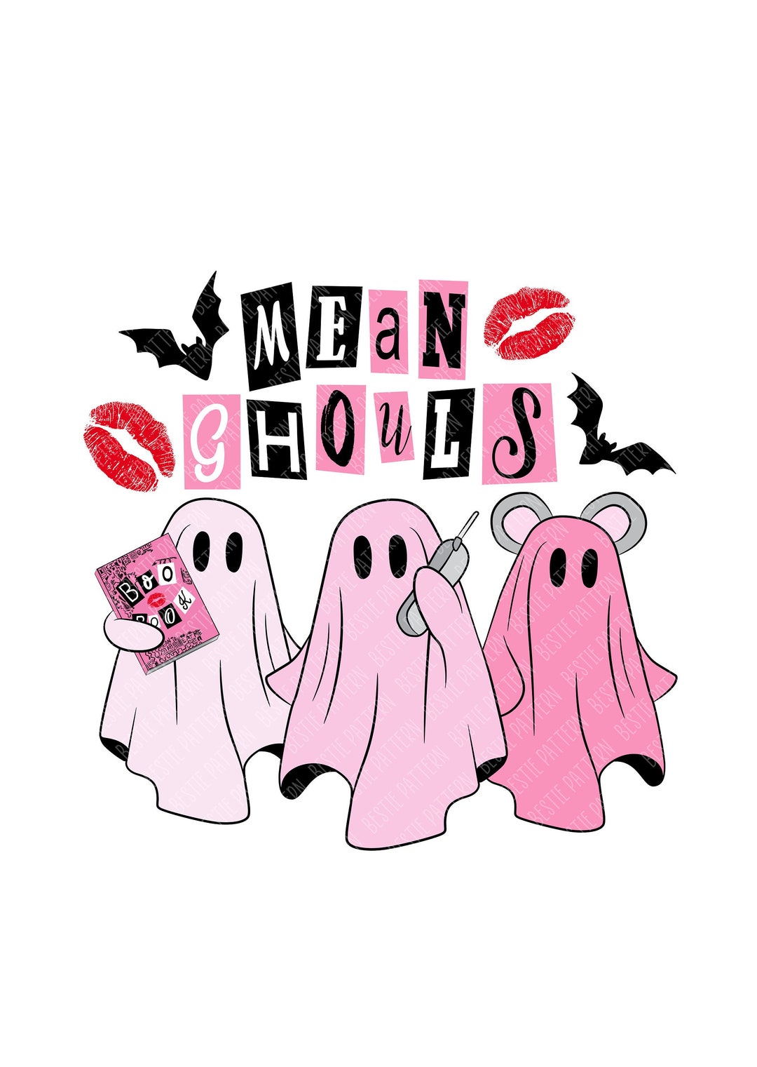 Mean Ghouls Ghost PNG Mean Girls PNG Mean Girls - Etsy UK