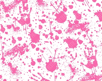 Blood Splatter Seamless File - Blood Splatter Seamless Pattern - Blood ...