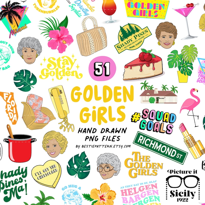 Golden Girls - Etsy