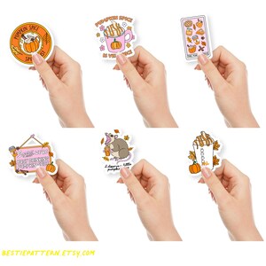 Pumpkin Spice PNG Bundle Fall Thanksgiving Pumpkin Spice Stickers ...