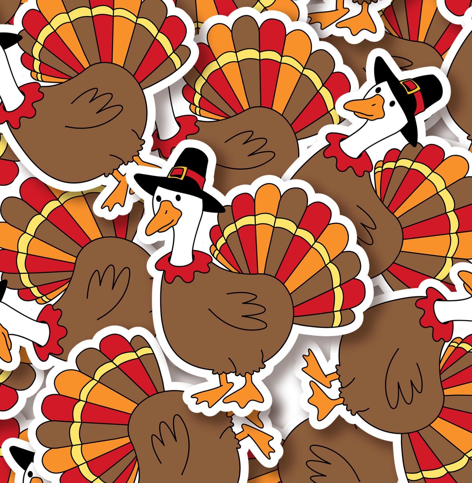 Silly Goose Fall PNG Bundle Silly Goose Thanksgiving Bundle Silly Goose ...