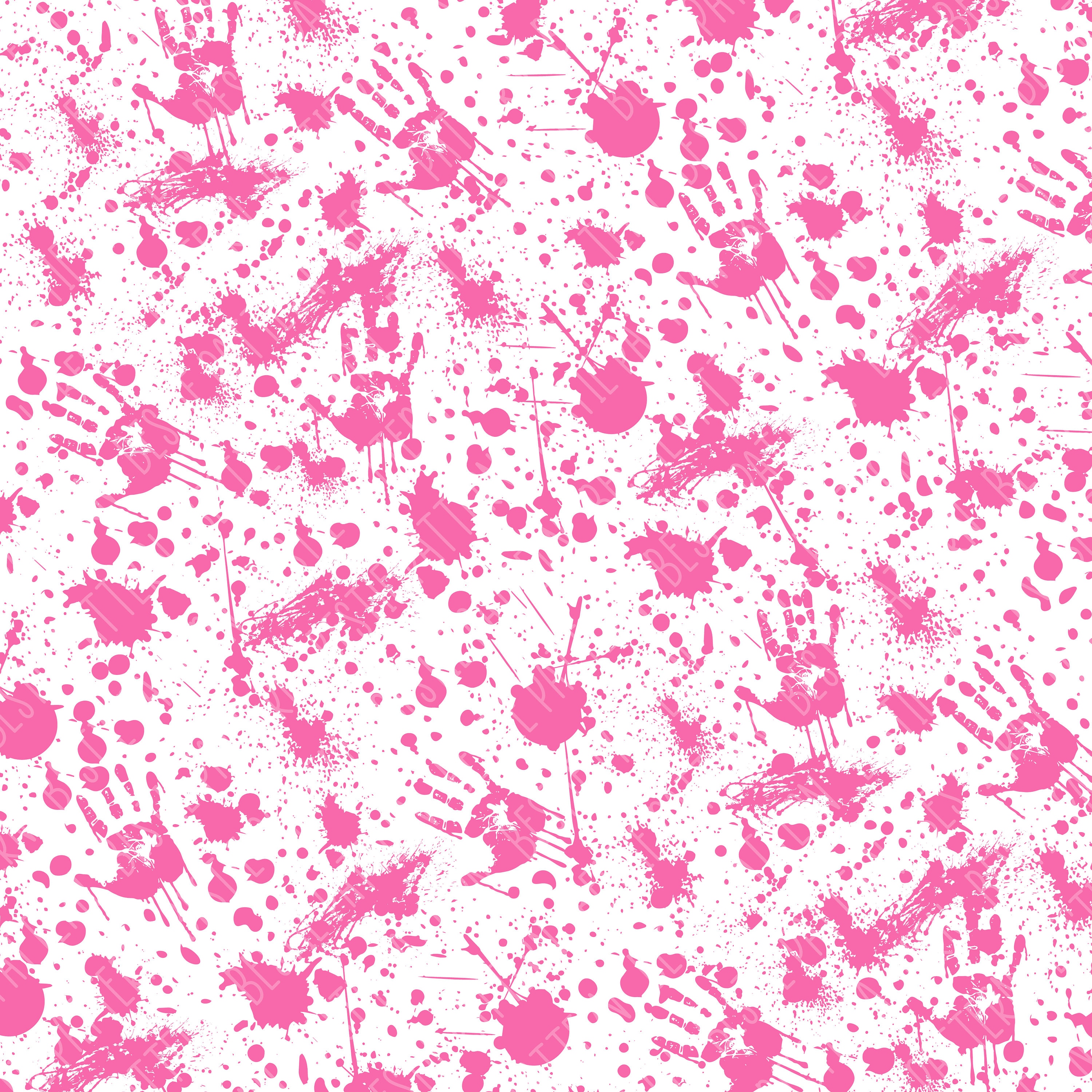 Pink Blood Splatter Seamless File Blood Splatter Seamless - Etsy