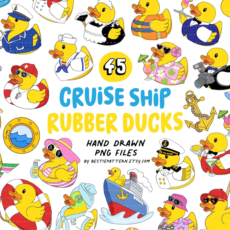 Duck Cruise Ship Magnets - Etsy UK