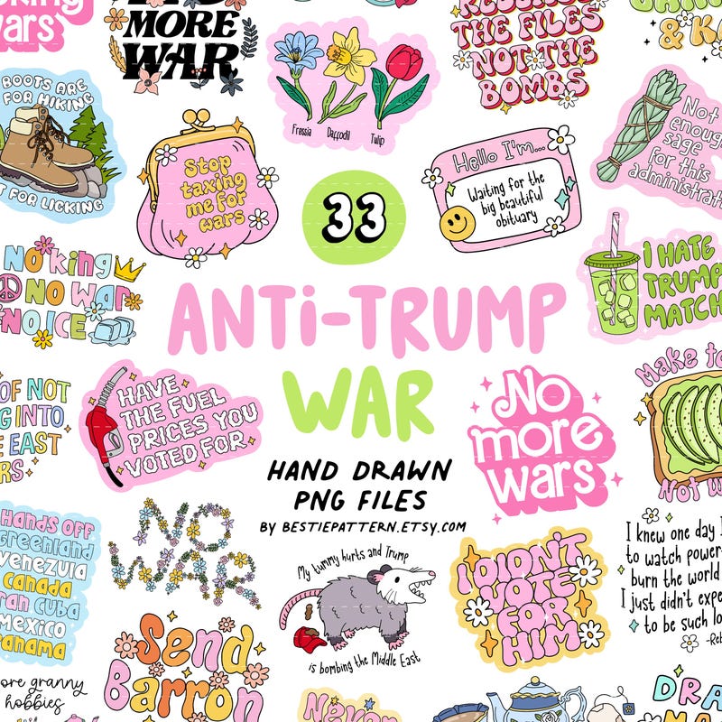 War Protest Button - Etsy