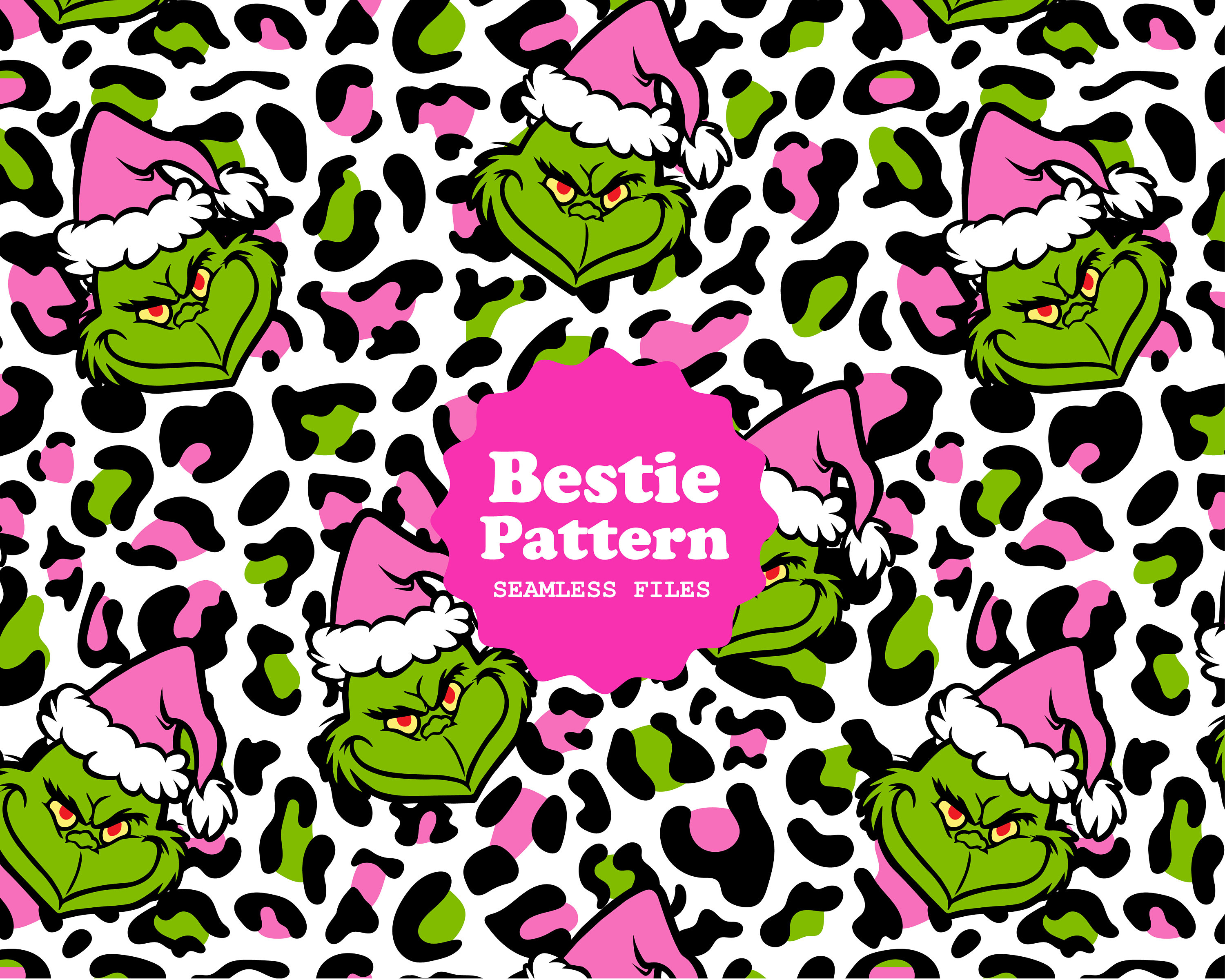 Scrapbooking Clip Art & Image Files Grinch Seamless File Grinch Digital ...