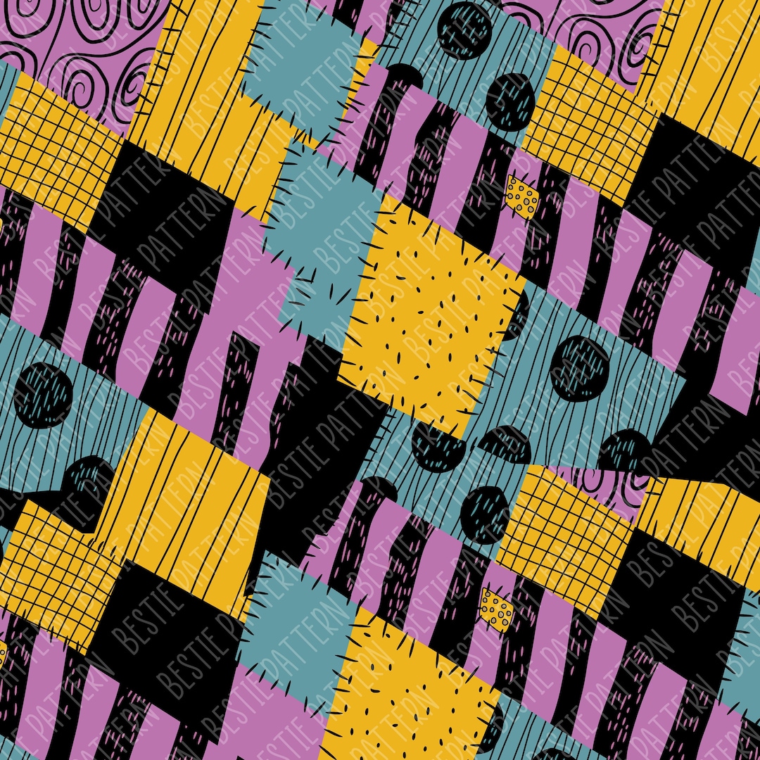 Sally Patches Seamless Pattern - Sally Patches Seamless File ...