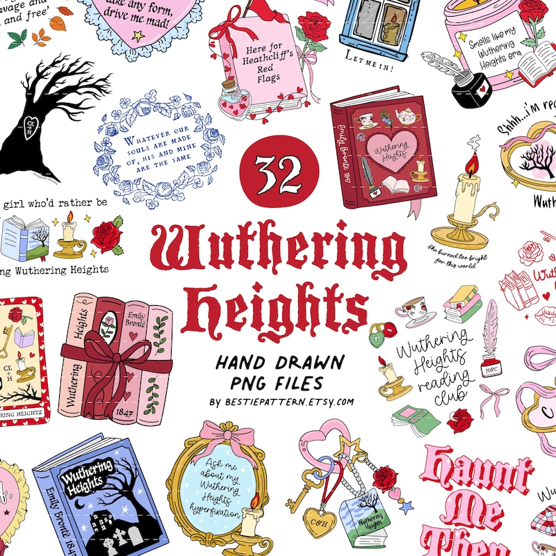 Wuthering Heights Files - Etsy