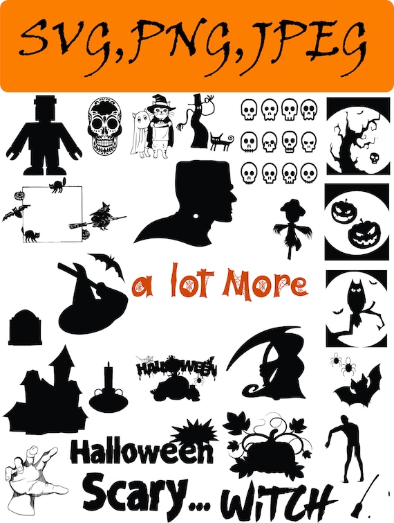 HALLOWEEN CLIP ART Part 3 | Etsy