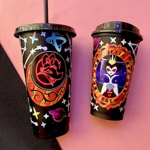 Helluva Boss Fizzarolli Stolas Tumbler Straw Coffee Cup Bottle - Etsy ...