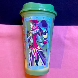 Helluva Boss Fizzarolli Stolas Tumbler Straw Coffee Cup Bottle - Etsy ...