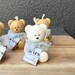Mini Teddy Bear Candles / Baby Showers / Event Favours / Unscented ...