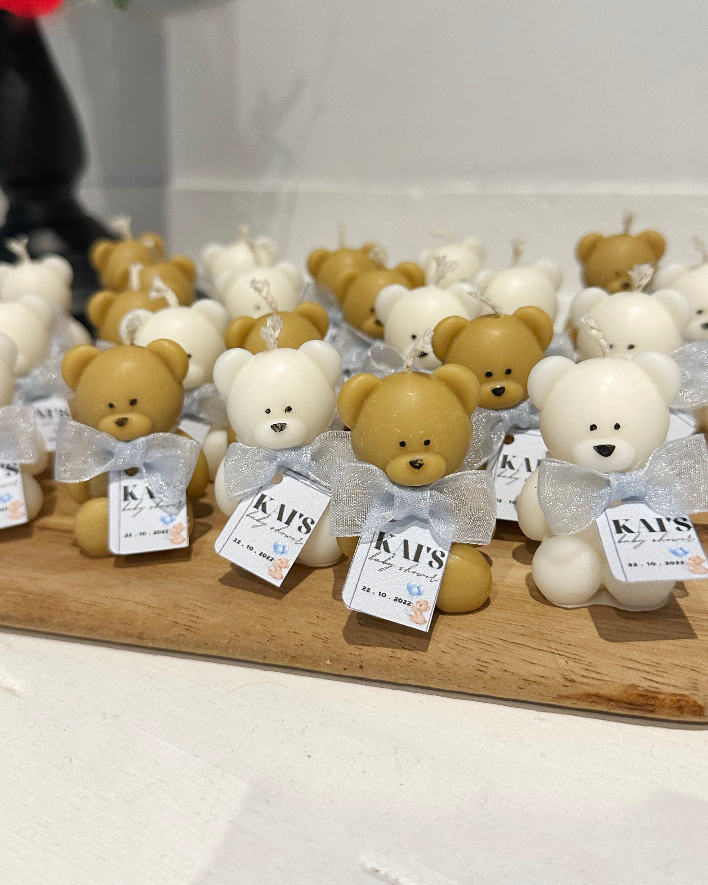 Mini Teddy Bear Candles / Baby Showers / Event Favours / Unscented Candles / Wholesale Candles ...