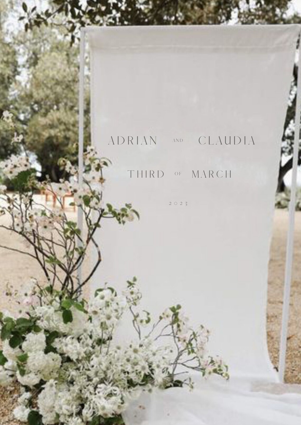 Linen Welcome Sign - Etsy