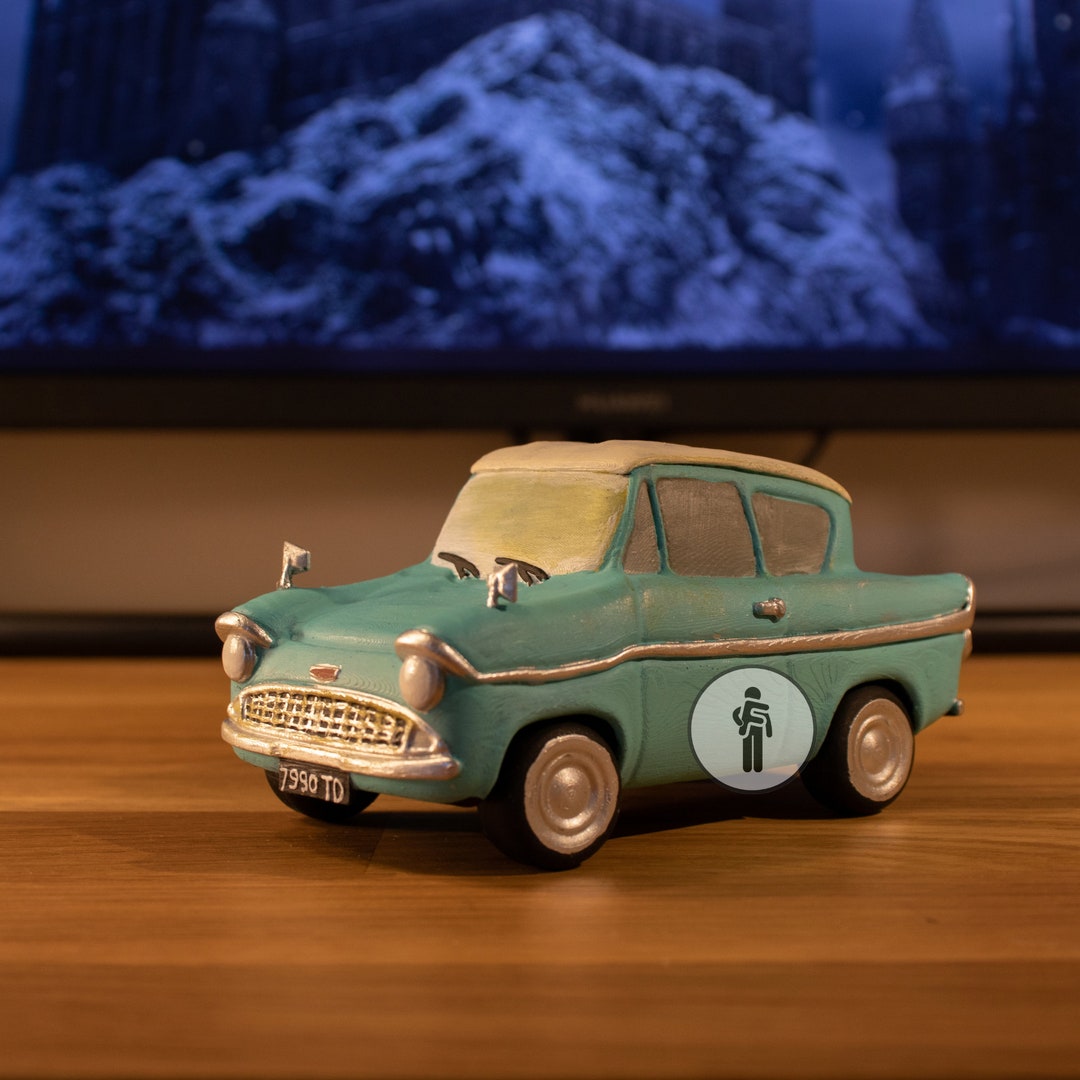 Harry Potter Ford Anglia, HP, Handmade Painting, Gift for Him ...