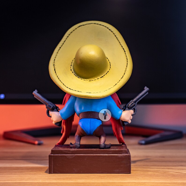 Yosemite Sam Resin Statue: Looney Tunes Collectible, 3D Printed ...