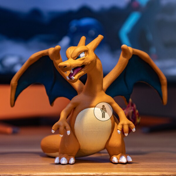 Charizard Pikachu Painting - Etsy