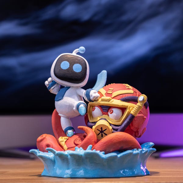 Astro Bot Figure - Etsy
