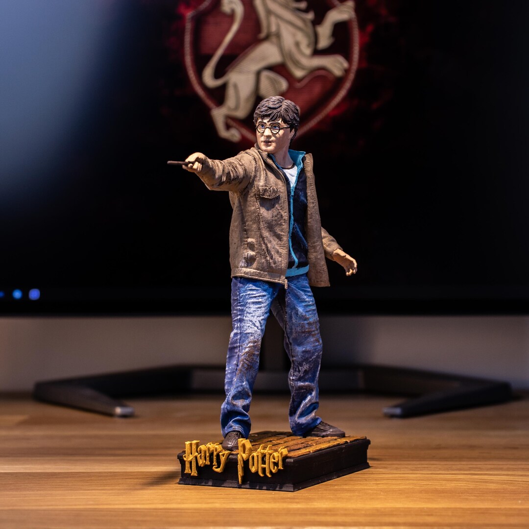 Harry Potter Resin Statue, Collectible Figure, Handmade Painting (6.96 ...
