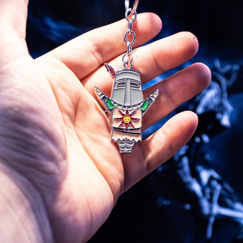 Dark Souls & Elden Ring Metal Keychain: Gamer Gift - Etsy