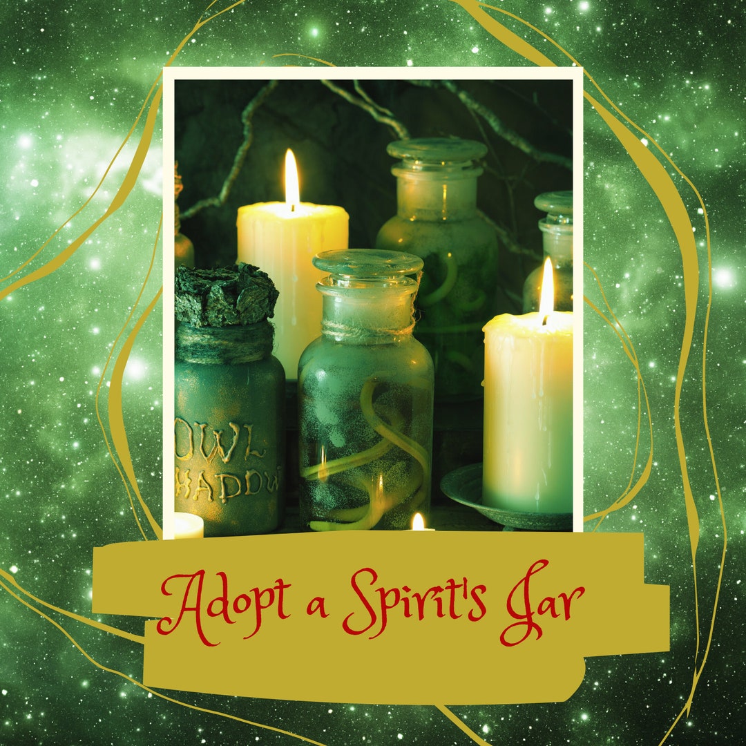 Conjuring Spirits in a Jar - Etsy