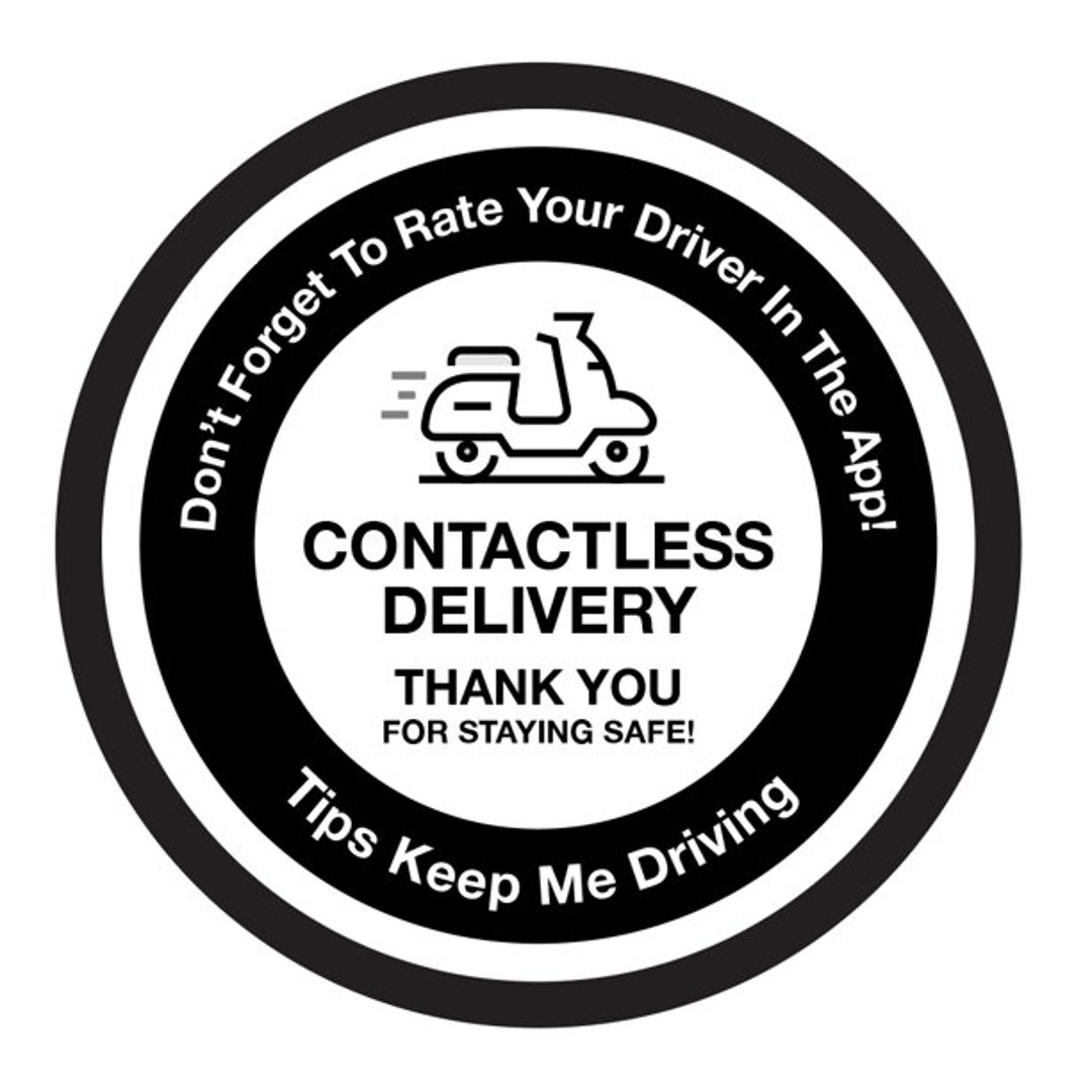 Delivery Stickers (20) - Etsy