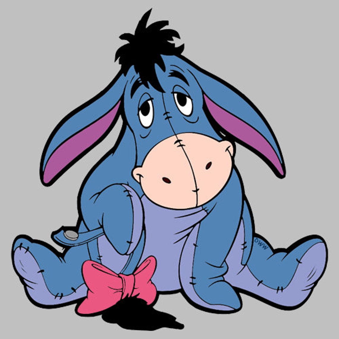 Eeyore SVG Clipart - Etsy