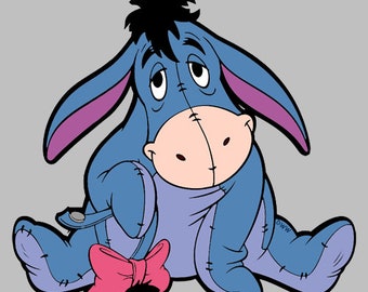 Eeyore Layered Svg, Eeyore Cricut, Eeyore Svg, Eeyore Cut File, Eeyore ...
