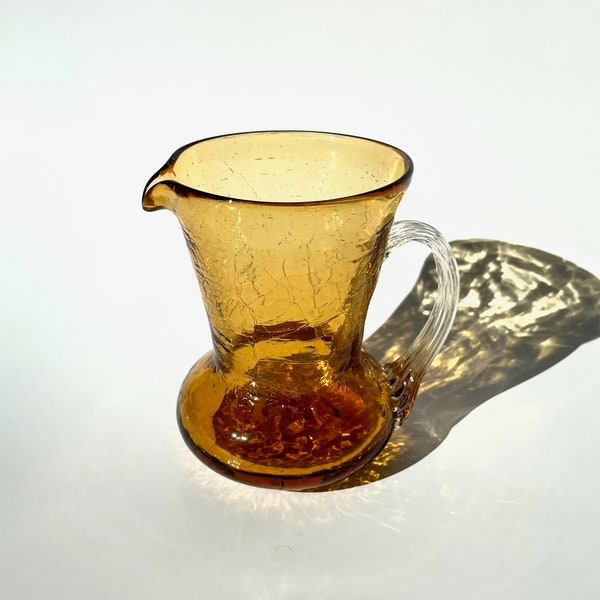 Small Glass Pitcher - Etsy