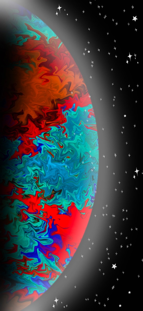 Iphone Planet Wallpaper | Etsy