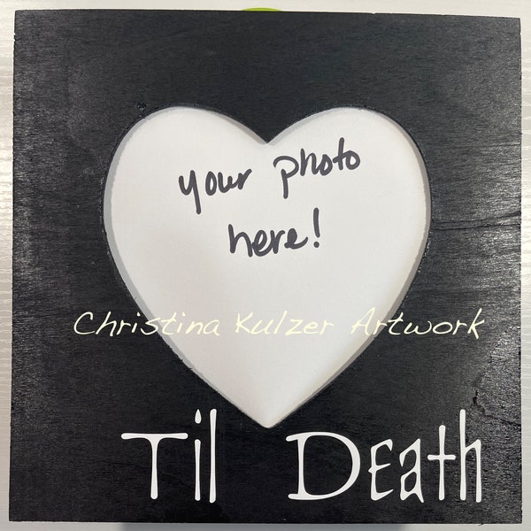 Death Photo Frame - Etsy