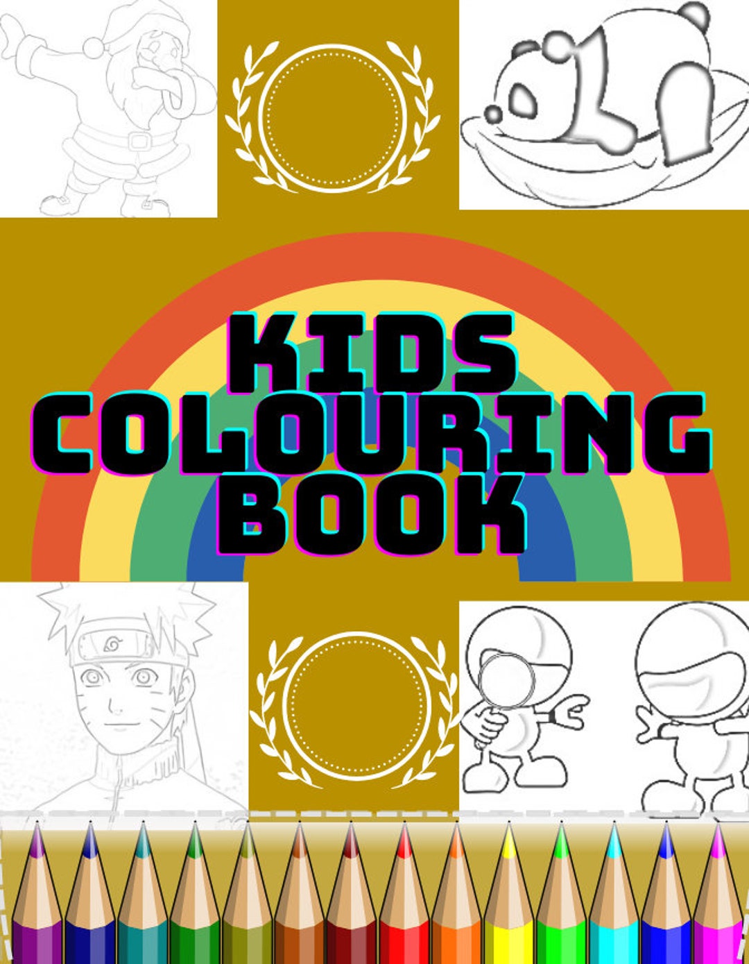 The Kids Colouring Book 2.0 - Etsy