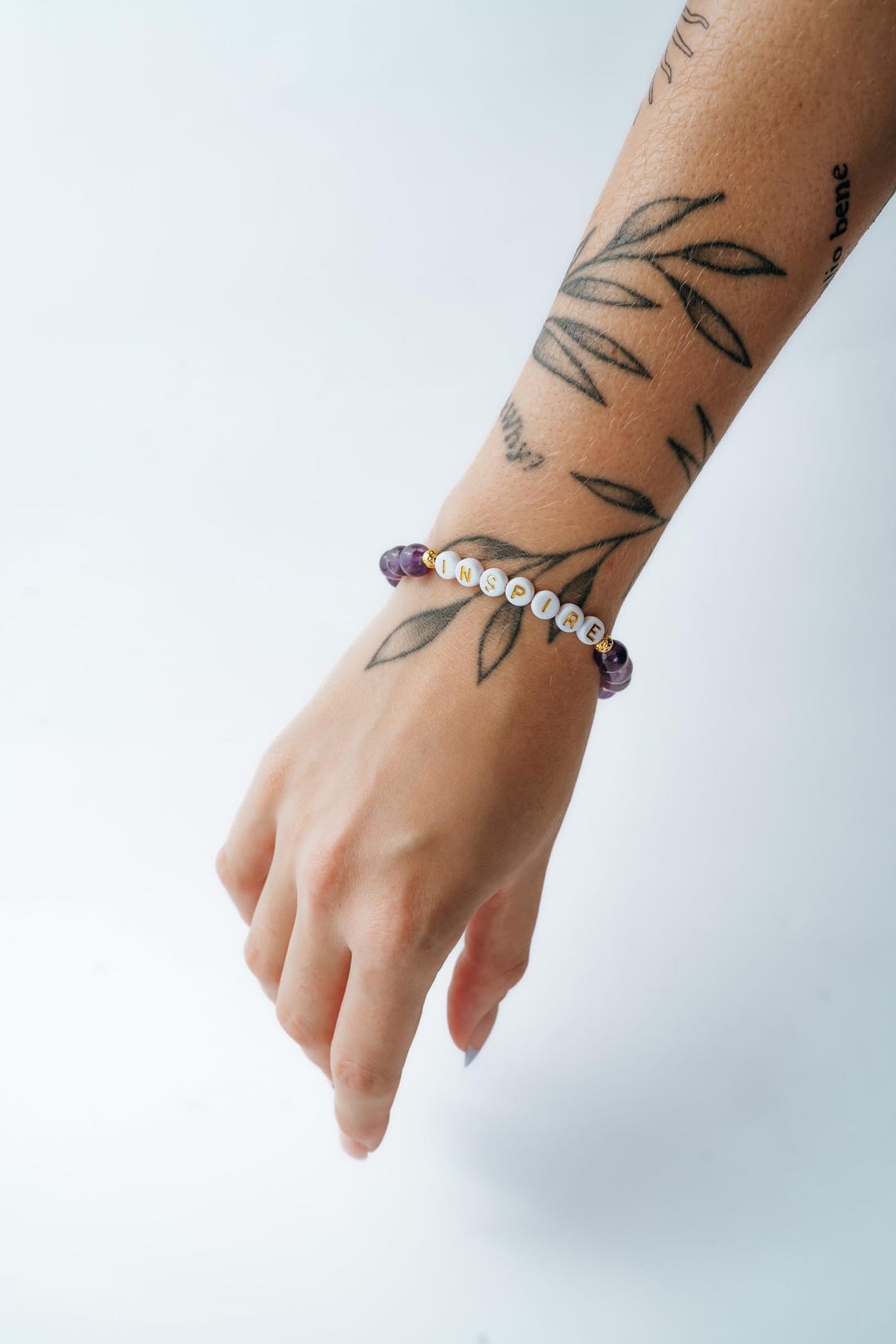 Custom Word Amethyst Bracelet | Healing Gemstone | February Birthstone ...
