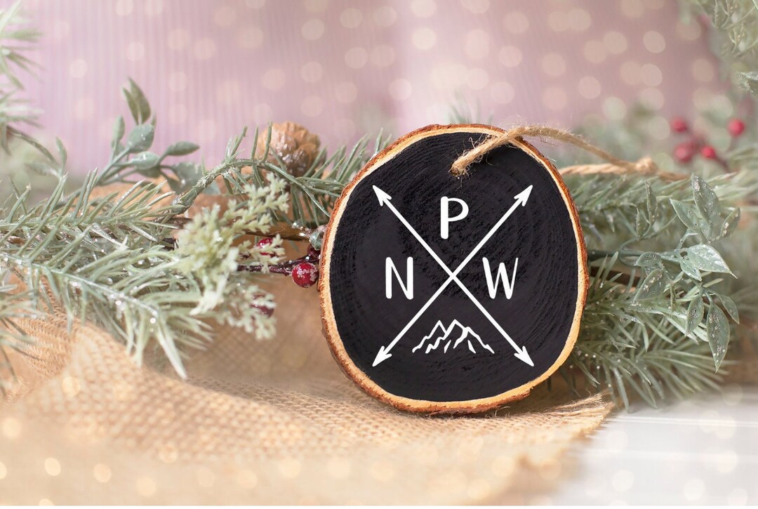 PNW Wooden Ornament - Etsy