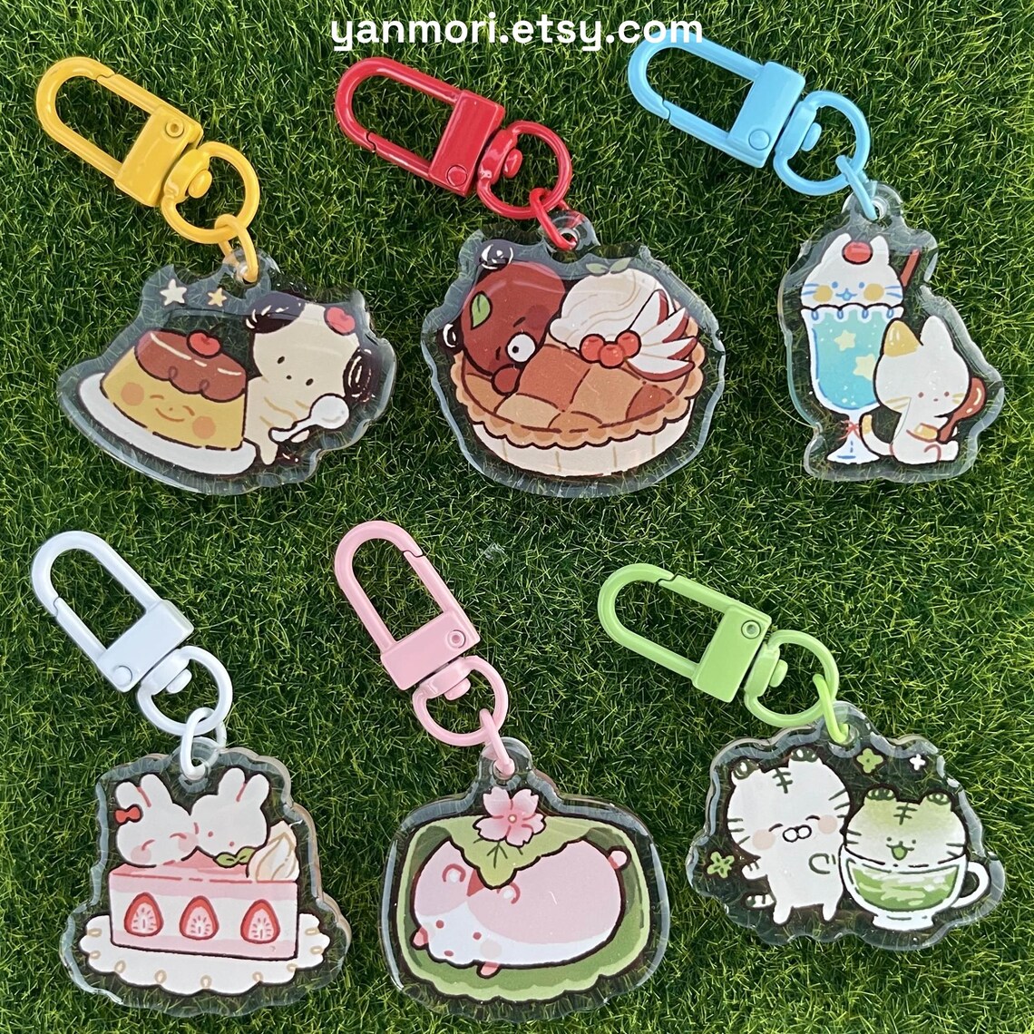 GACHA Sweet Tooth Original Acrylic Charms - Etsy