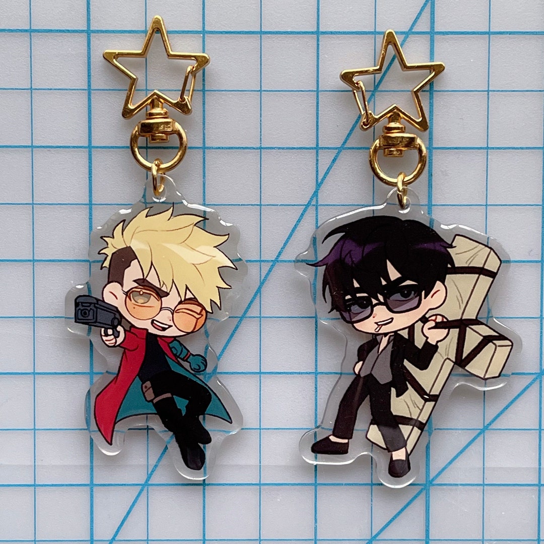 Trigun Acrylic Keychain - Etsy