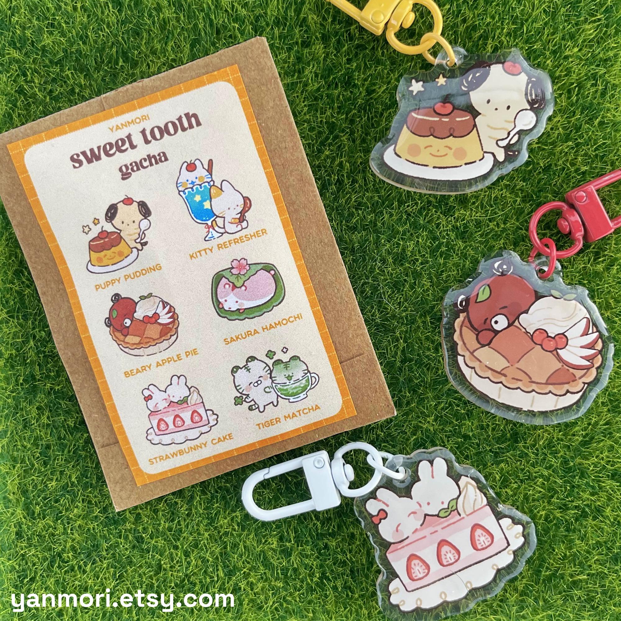 GACHA Sweet Tooth Original Acrylic Charms - Etsy