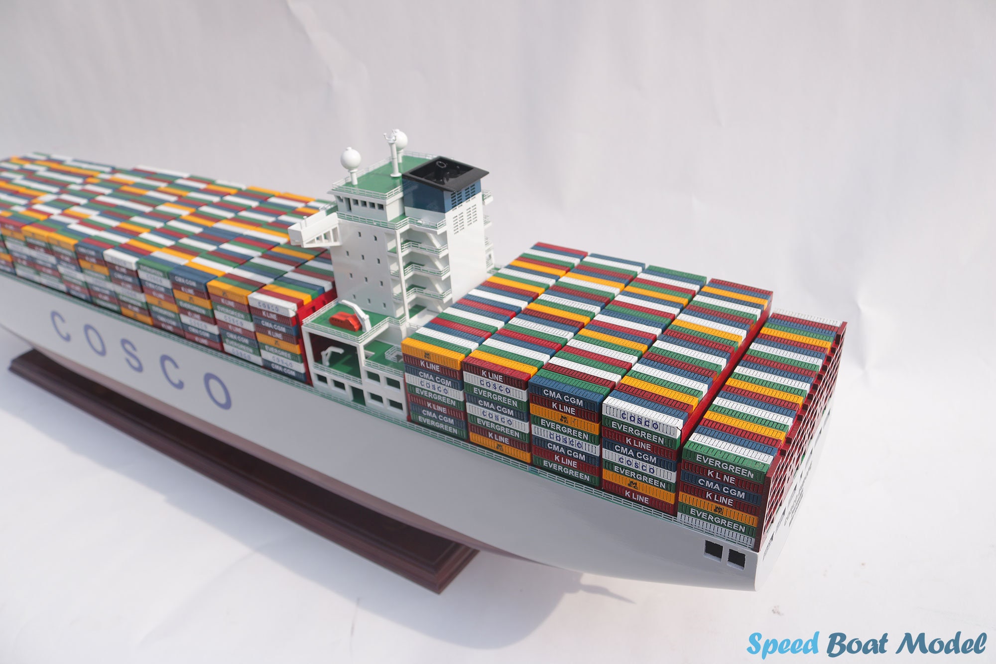 Cosco Europe Commercial Ship Model 39.3 Cosco Europe - Etsy