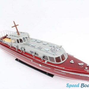 Hacker Craft Thunderbird 1939 Speed Boat Model: 24.4" Handcrafted ...