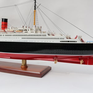 Rms Queen Mary Painted Cruise Liner Model 39.3″ - Holiday Decoration ...