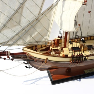 Harvey Tall Ship Model 23.6″ - Wooden Model Boat Kit - Holiday ...