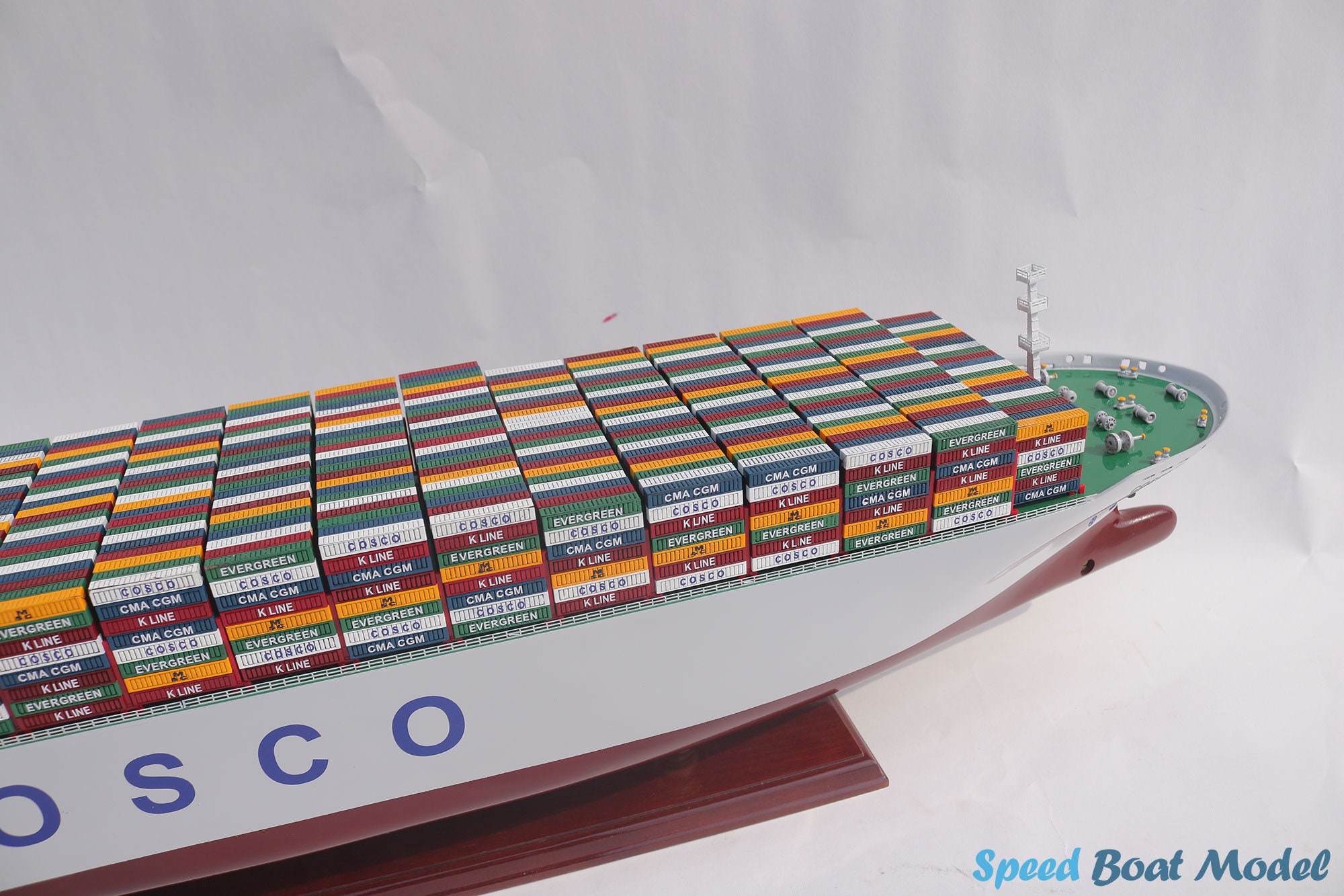 Cosco Europe Commercial Ship Model 39.3″ - Cosco Europe Container Ship ...