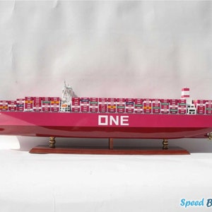 ONE Commercial Ship Model 39.8″ - ONE Container Ship Model - Business ...