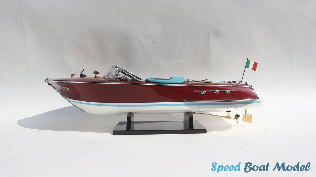 Riva Ariston Classic Speed Boat Model - 20" Italian Boat - Etsy